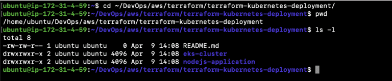 Deploy a Kubernetes Application with Terraform and AWS EKS