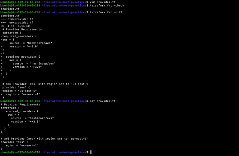24 Terraform Best Practices for Your Terraform Workspace